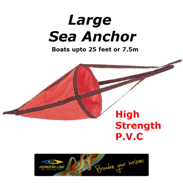 Lalizas Sea Anchor Drift Sock Drogue 49 Inches Fits Boats up to 25 Feet ...