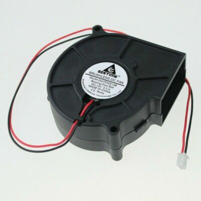 GDSTIME GDT7530S12B DC12V 0.3A 7.5cm Double Ball Cooling Fan Turbo ...