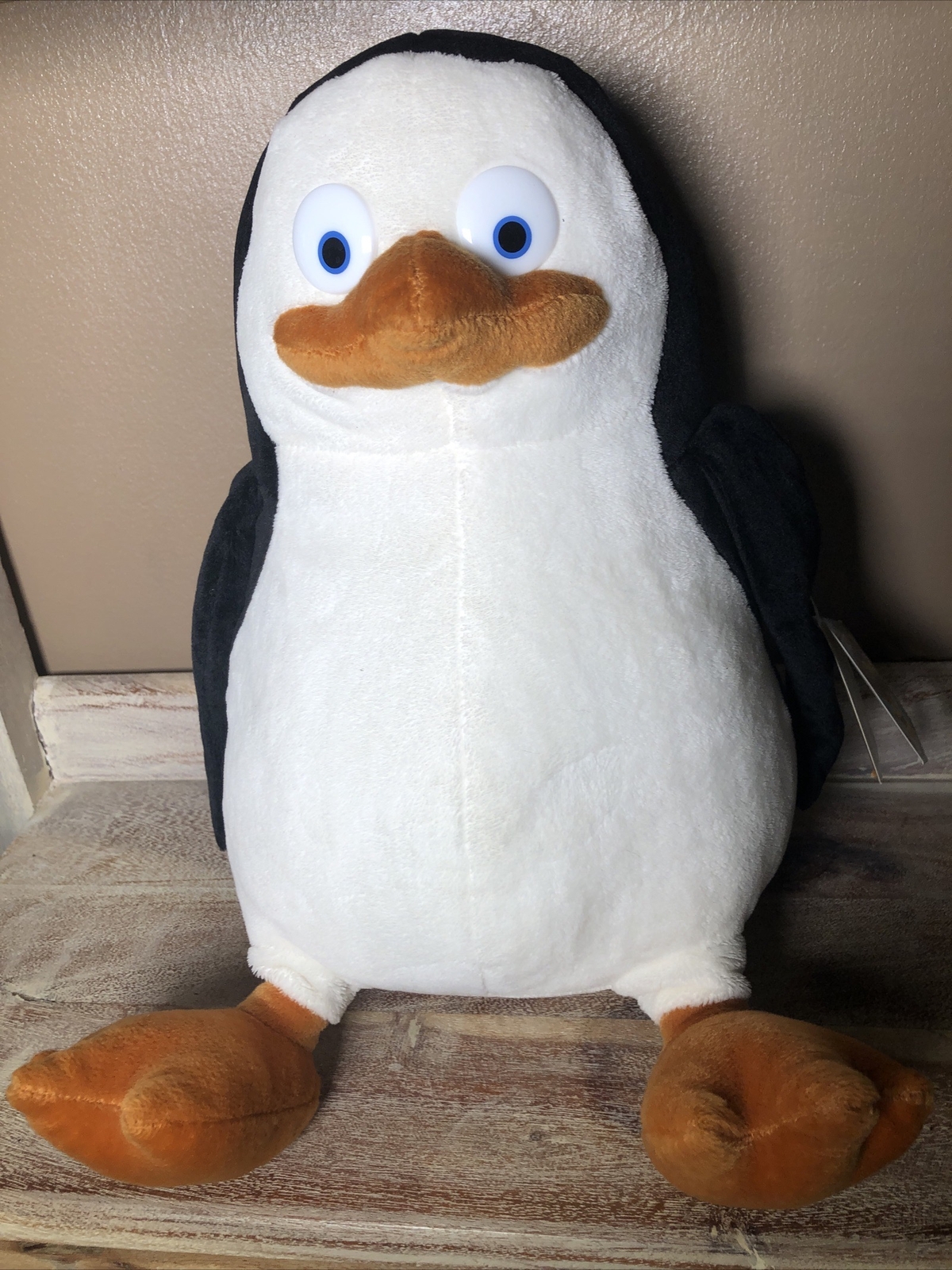 Madagascar Penguin Plush Skipper Dreamworks Russ Berrie 2005 With Tags ...