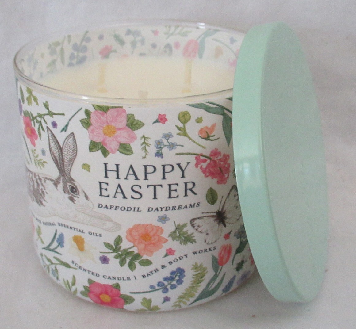 Bath & Body Works 3-wick Scented Candle Set 2 HAPPY EASTER DAFFODIL ...