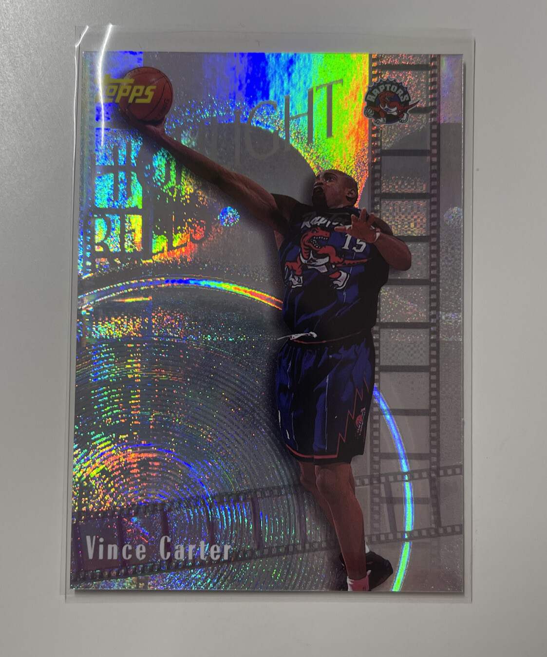 1999 TOPPS HIGHLIGHT REELS VINCE CARTER CARD # HR2 | eBay