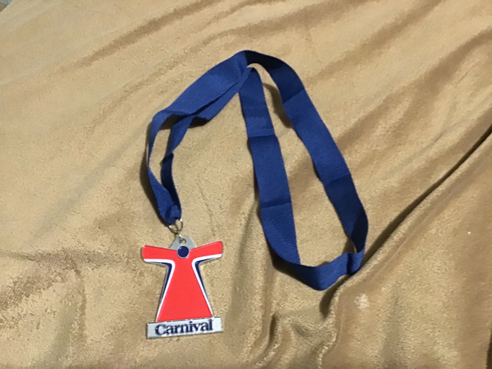 Carnival Cruise Line collectible blue lanyard with Medal / Medallion ...