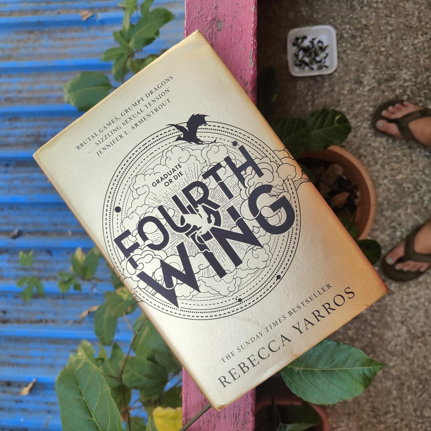 Fourth Wing & Iron Flame Rebecca Yarros RARE Sprayed Edges Edition ...