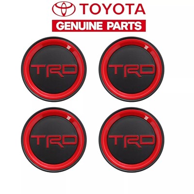 22 - 25 Toyota Tundra 18 Inch TRD Pro Alloy Wheel Black Center Cap OEM ...