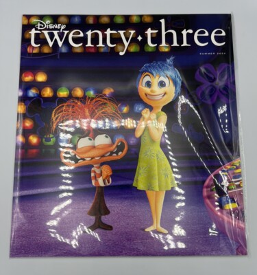 D23 Disney Twenty Three Magazine Summer 2024 INSIDE OUT 2 Pixar ...