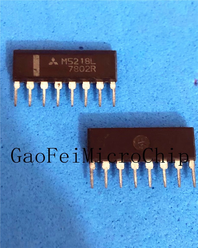 5PCS M5218L ZIP-8 OP-AMP DUAL Bipolar SIP 8Pin Plastic M52I8L M5218 | eBay