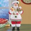 Cooking Santa with Gingerbread House Statue Cloth and Resin Christmas ...