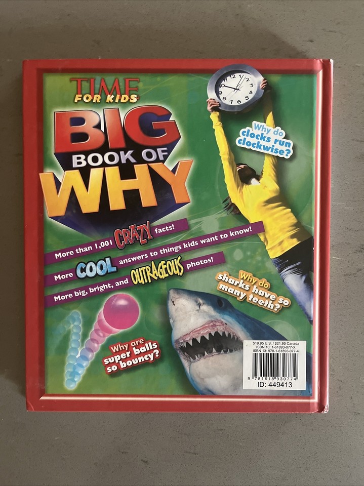 Big Book of Why Crazy, Cool, and Outrageous by Time for Kids Editors ...