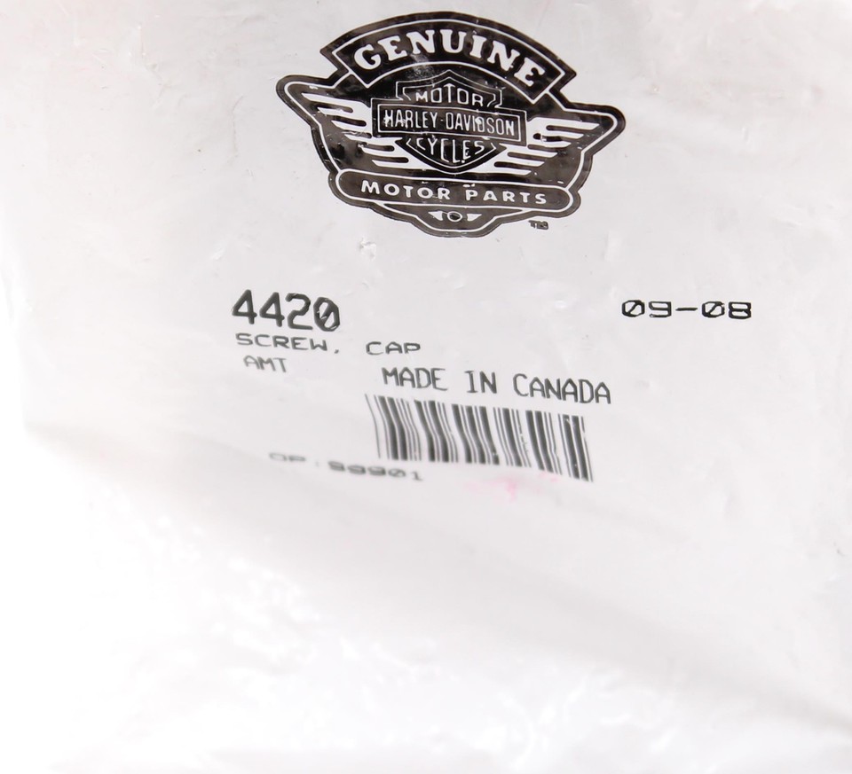 Harley-Davidson Screw Part Number - 4420 | eBay