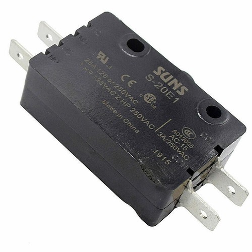 2pcs SUNS S-20E1 Pin Plunger 2NO Snap Action 25A Micro Switch E20-00A ...