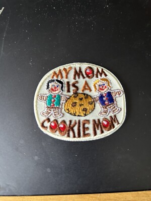 Official Girl Scouts: "my mom is a cookie mom" Patch | eBay