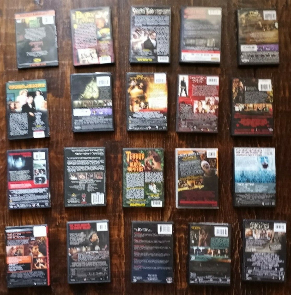 Lot of 20 Slasher/Horror DVDs ## – Good or better condition - Hostel ...