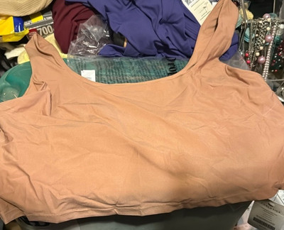 Fabletics Lydia Built In Bra Tank Color Maplewood Size 3X | eBay