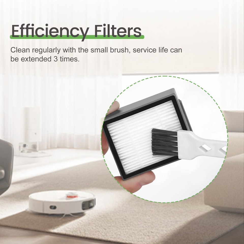 10 StüCk HEPA für I&E Series E5 E6 E7 I3 I3+ I4 I6 I6+ I7 I7+ I8 6766 ...