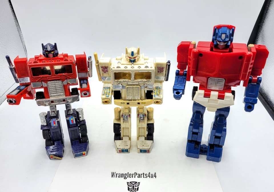 Vintage G1 G2 Transformers Optimus Prime Trailer Ultra Magnus Figure ...