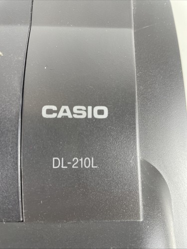 Vintage CASIO DL-210L 2-Color Ribbon Print Calculator Works Plus 46 ...