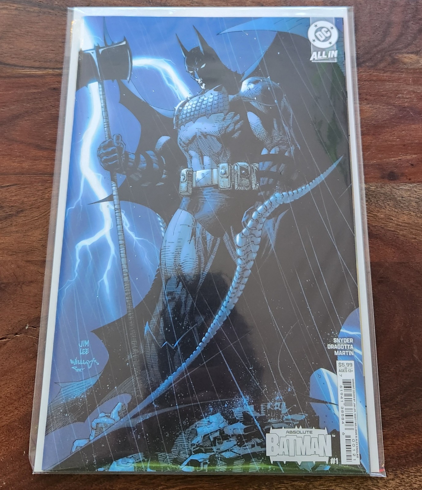 Absolute Batman #1 1st Print Jim Lee Cover (DC Comics December 2024 ...