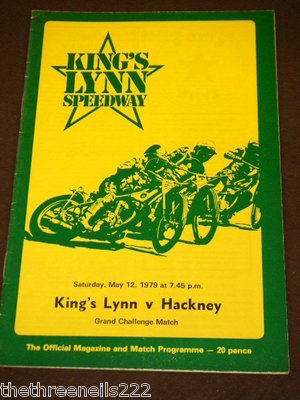 SPEEDWAY - KINGS LYNN V HACKNEY - MAY 12 1979 | eBay UK