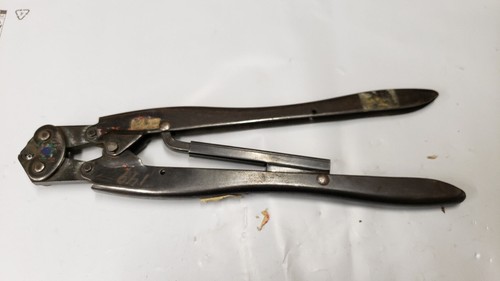 AMP 49592 14-12 W-STD Crimp Tool w/Etchings #149 36. shelf m3 blue bin ...