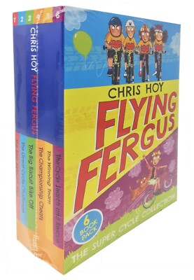 Flying Fergus The Super Cycle 6 Books Collection Box/Gift Set By Chris ...
