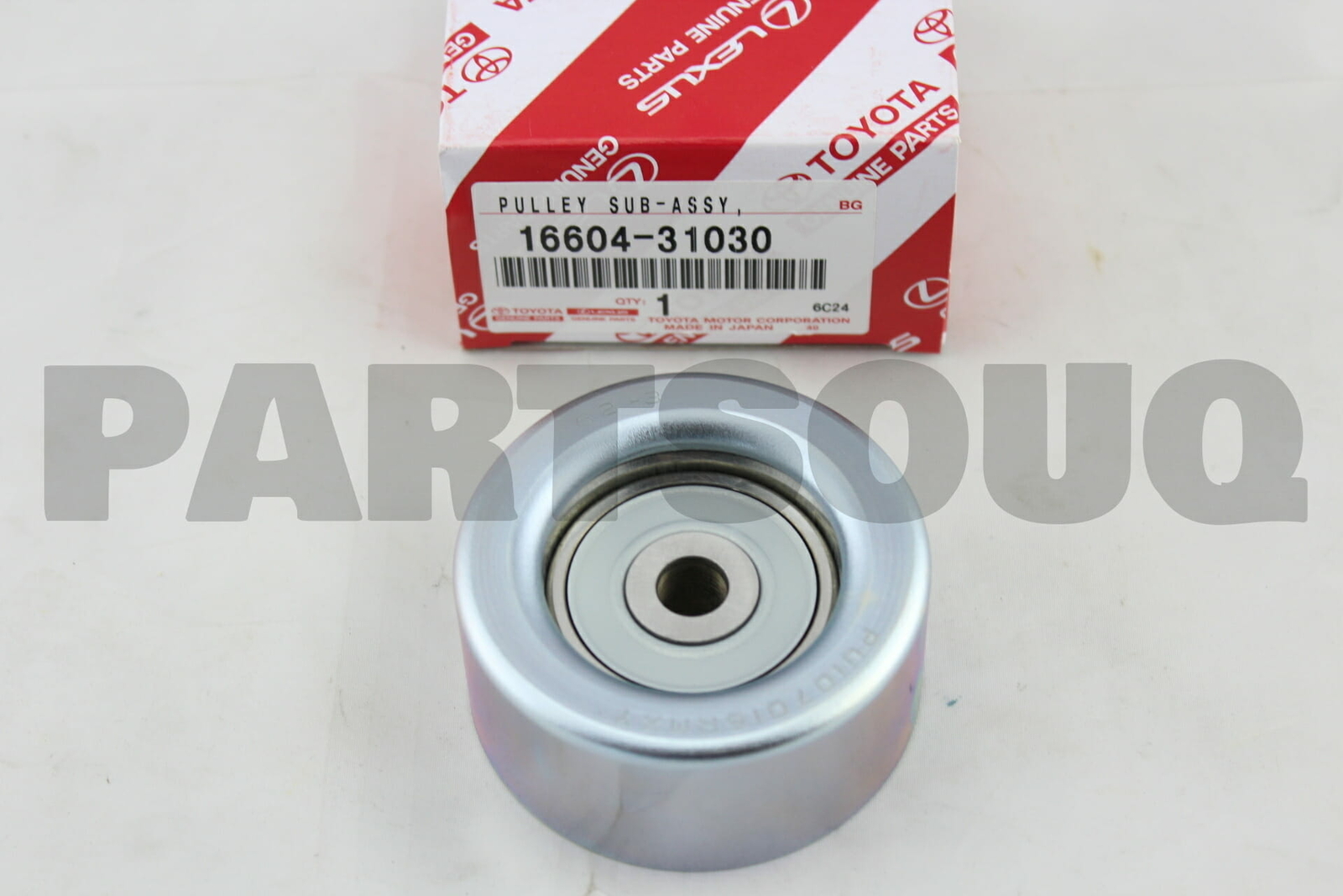 1660431030 Genuine Toyota PULLEY SUB-ASSY, IDLER, NO.2 16604-31030 | eBay