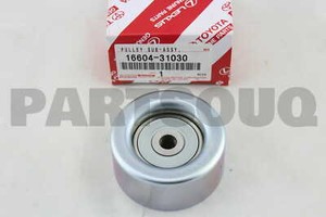1660431030 Genuine Toyota PULLEY SUB-ASSY, IDLER, NO.2 16604-31030 | eBay