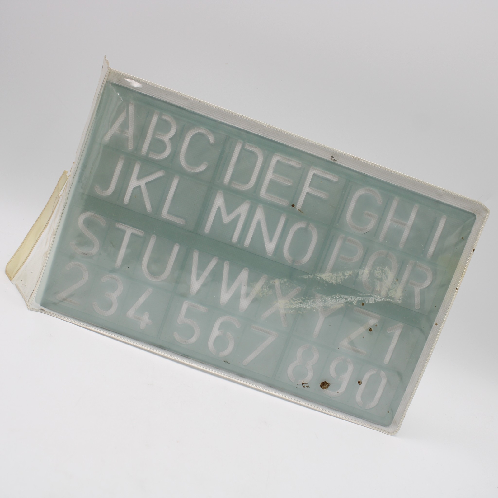 Helix H93 Alphabet Lettering Numbers Guide Stencil Drafting Template ...