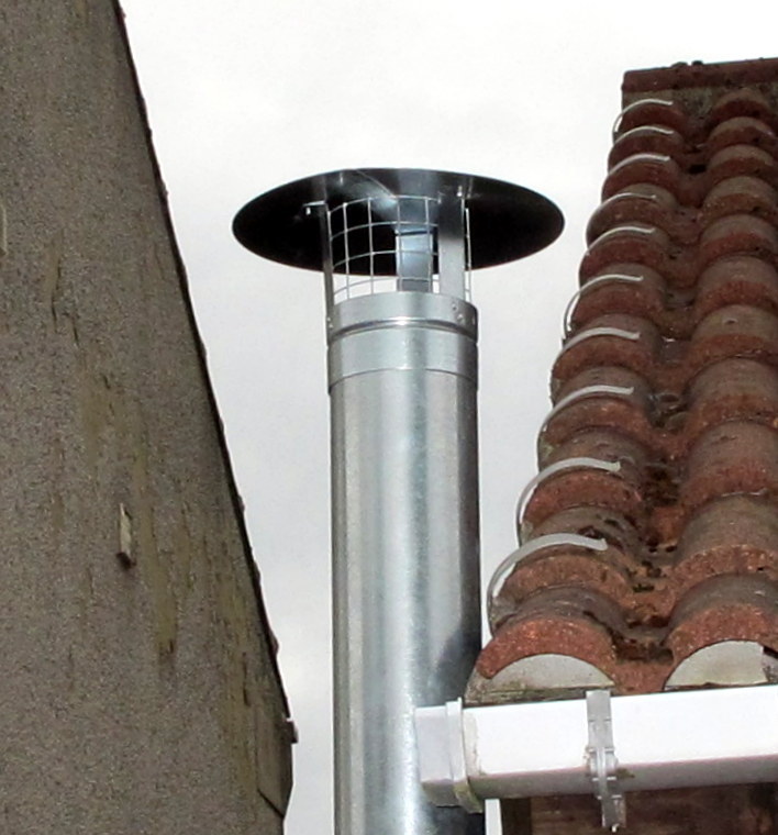 Chimney Cowl With BIrd Guard ,Chimney Cap , Flue Pipe Cowl,4'',5'',6 ...