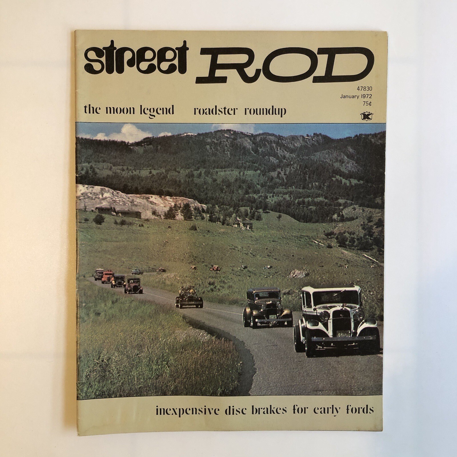 Vintage STREET ROD Magazine Drag Racing Hot Rods January 1972 Moon ...