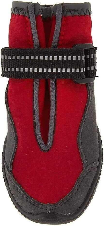 (NWOT) TOP PAW Dog Boots SMALL Outdoor Red Reflective Water Resistant ...