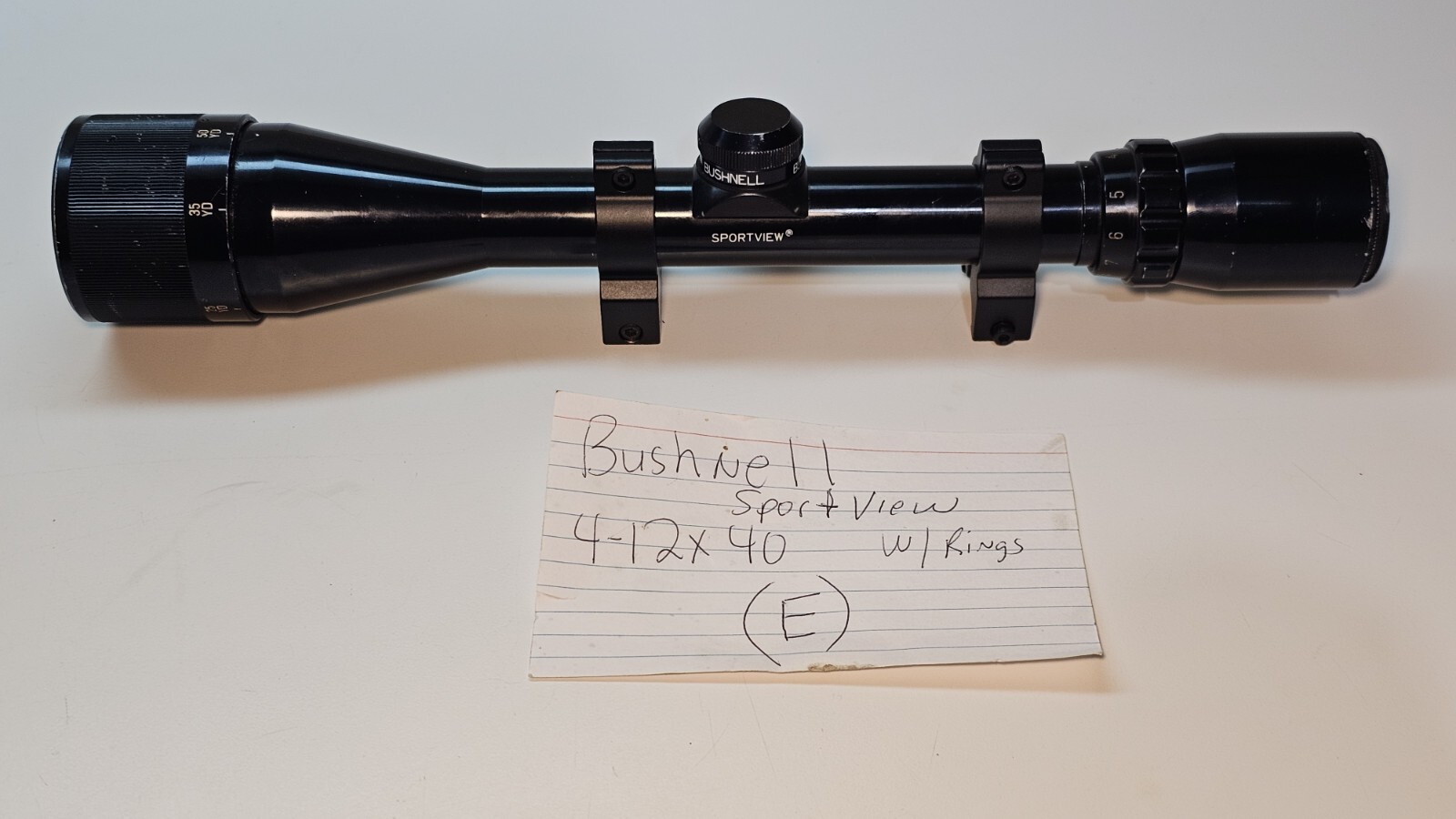 Bushnell Sportview 4-12X40 Korea Glass Scope With Rings (E) | eBay
