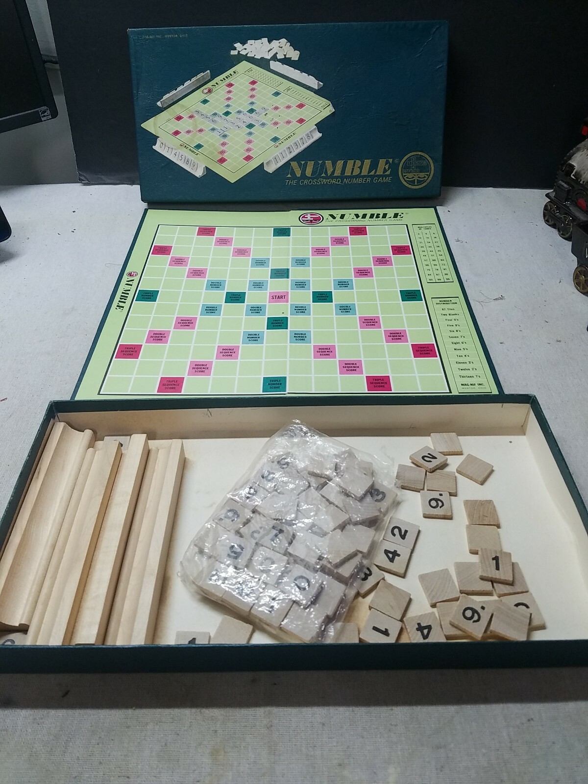 1965 NUMBLE BOARD GAME | eBay