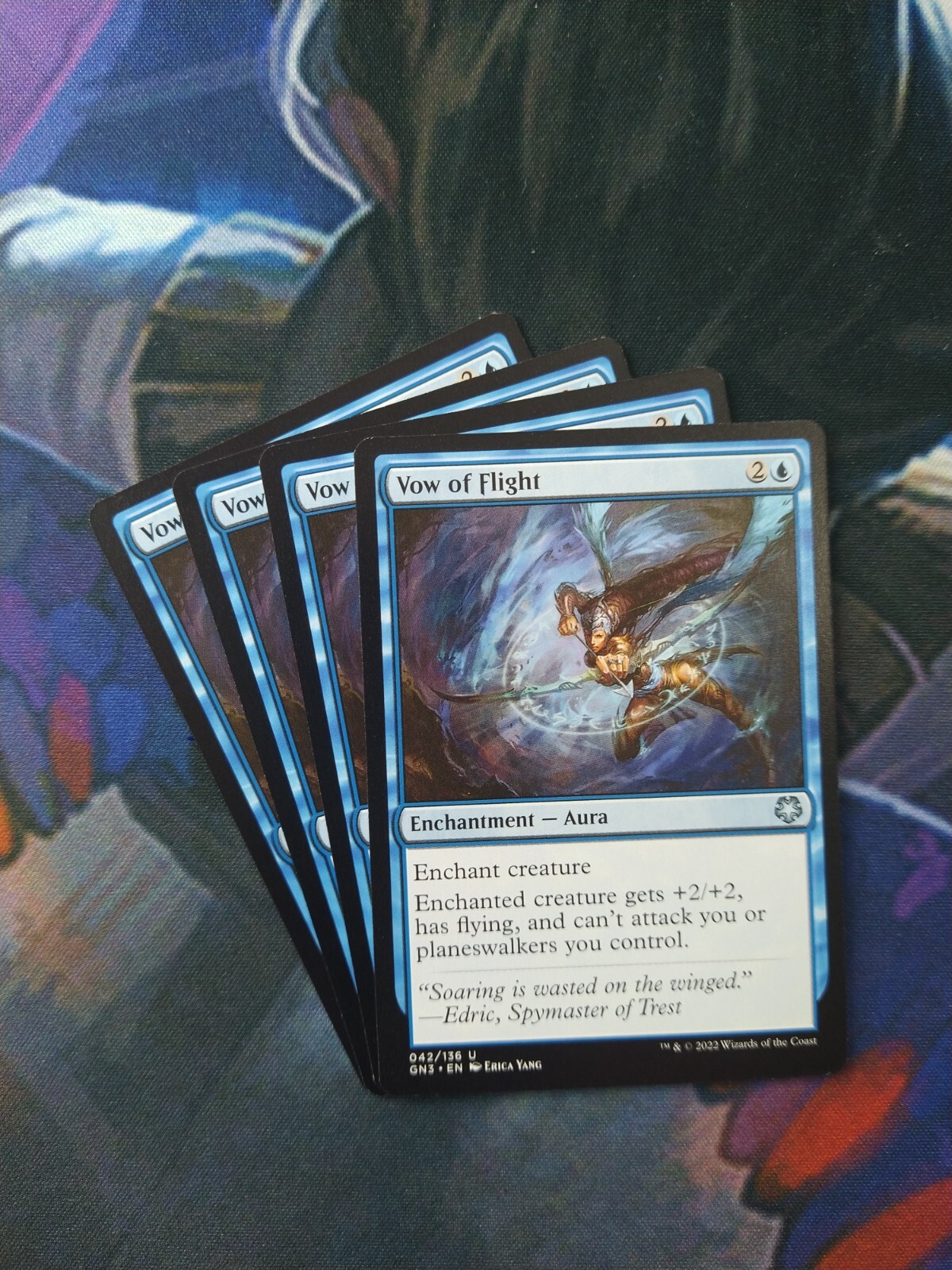 Vow of Flight x 4 | 7% Off 2+ | Game Night 2022 | NM | MTG | eBay