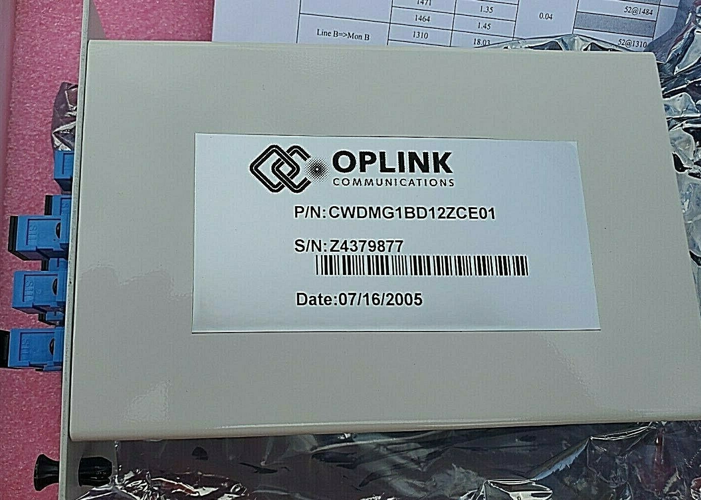 ALCATEL, CWDMG1BD12ZCE01, CWDM-T, 1CH uni-OADM MODULE, NEW, WE BUY ...