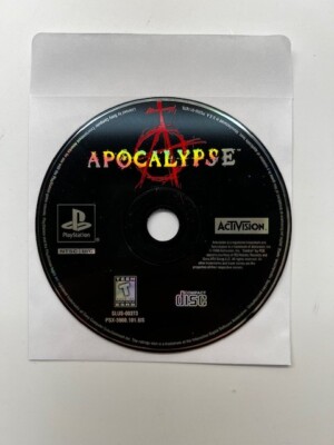 Apocalypse (Sony PlayStation 1, 1998) PS1 Disc Only Tested and Works | eBay