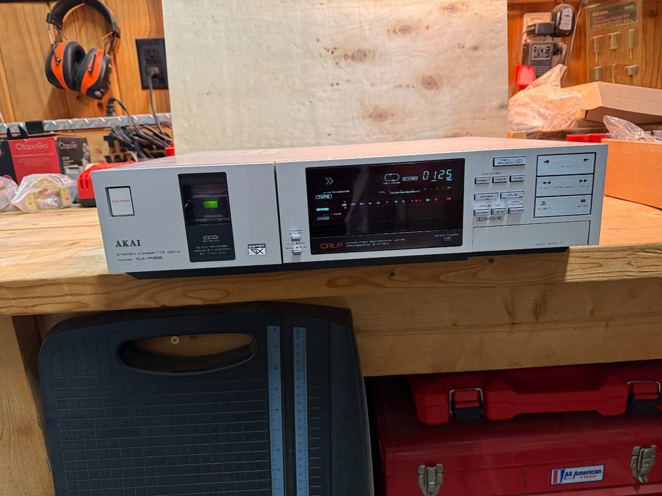 AKAI GX-R99 Cassette Deck Silver | eBay