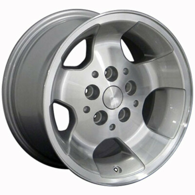 Wheel 1987-2006 Jeep Wrangler 15 Inch Aluminum Rim 5 Lug 114.3mm Silver ...