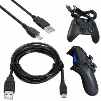 New Fast Micro USB Charging Cable For Sony PS4 PlayStation 4 Controller ...