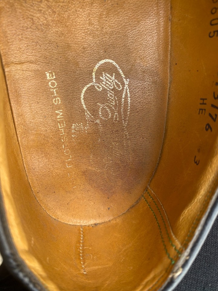 Florsheim Imperial VTG #93605 KENMOOR V-Cleat Shell Cordovan Wing-Tip ...