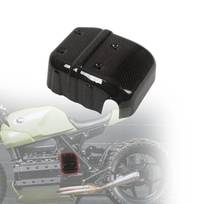 For BMW K100 Carbon Fiber Ignition Coil Cover Guard Cafe Racer Accessories | eBay