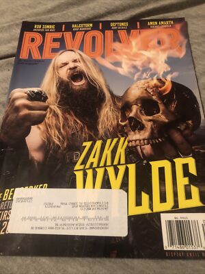 Revolver Magazine 2016 Zakk Wylde Black Label Society Rob Zombie ...