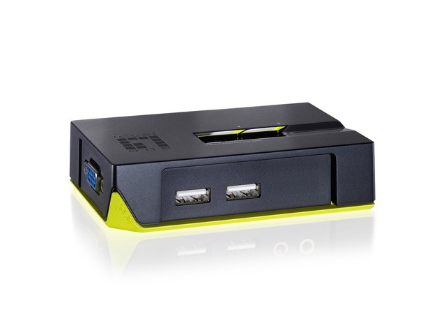 Level One LevelOne KVM Switch 2x Vga/usb Kvm-0222 Black Edition for ...
