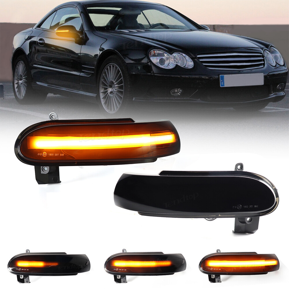 Dynamic LED Turn Signal Lights For Mercedes Benz SLK-Class R171 W171 SL ...