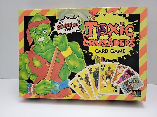 1991 Toxic Crusaders Card Game Complete Troma Studios Movie Memorabilia ...