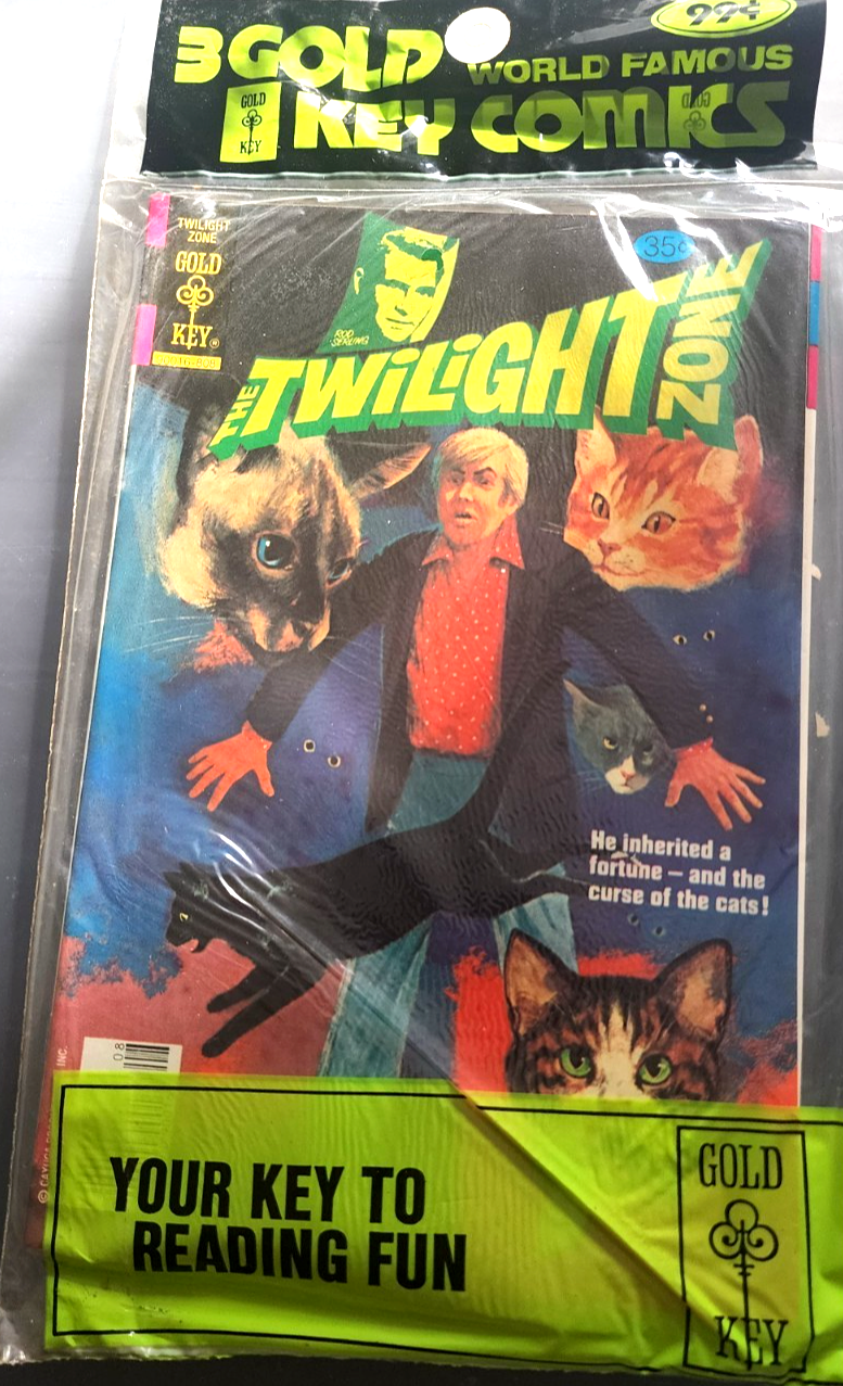 VINTAGE 1970's 3 PACK GOLD KEY COMICS SEALED STAR TREK TWILIGHT ZONE | eBay