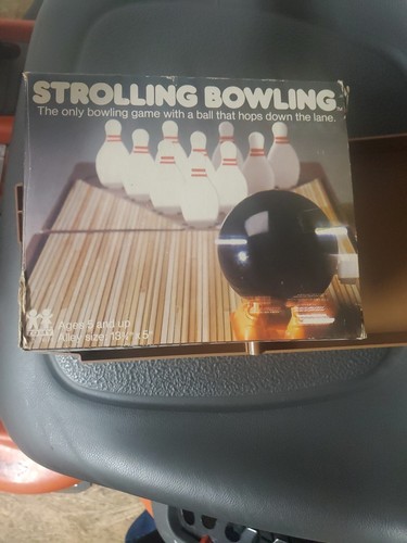 Vintage Tomy Strolling Bowling Game Complete Working In Original Box | eBay