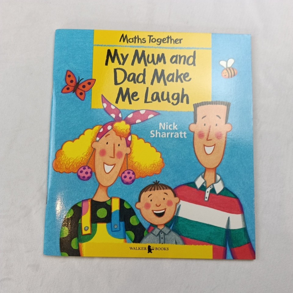 4 Nick Sharratt Books Green Queen My Mum and Dad Make Me Laugh Lot Flip ...