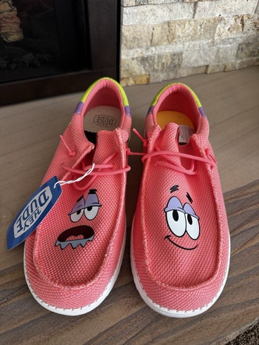 Hey Dude Wally SpongeBob Patrick Loafer Shoes Men’s New In Box Tags ...