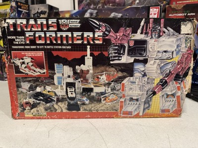 Metroplex Near Complete W/Box & Styrofoam 1985 Vintage G1 Transformers ...