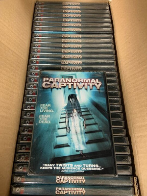 Paranormal Captivity (DVD, 2014) CASE of 30 Horror NEW SEALED Wholesale ...